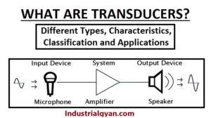 Classification of transducer ? Characteristics, Working - Industrial Gyan